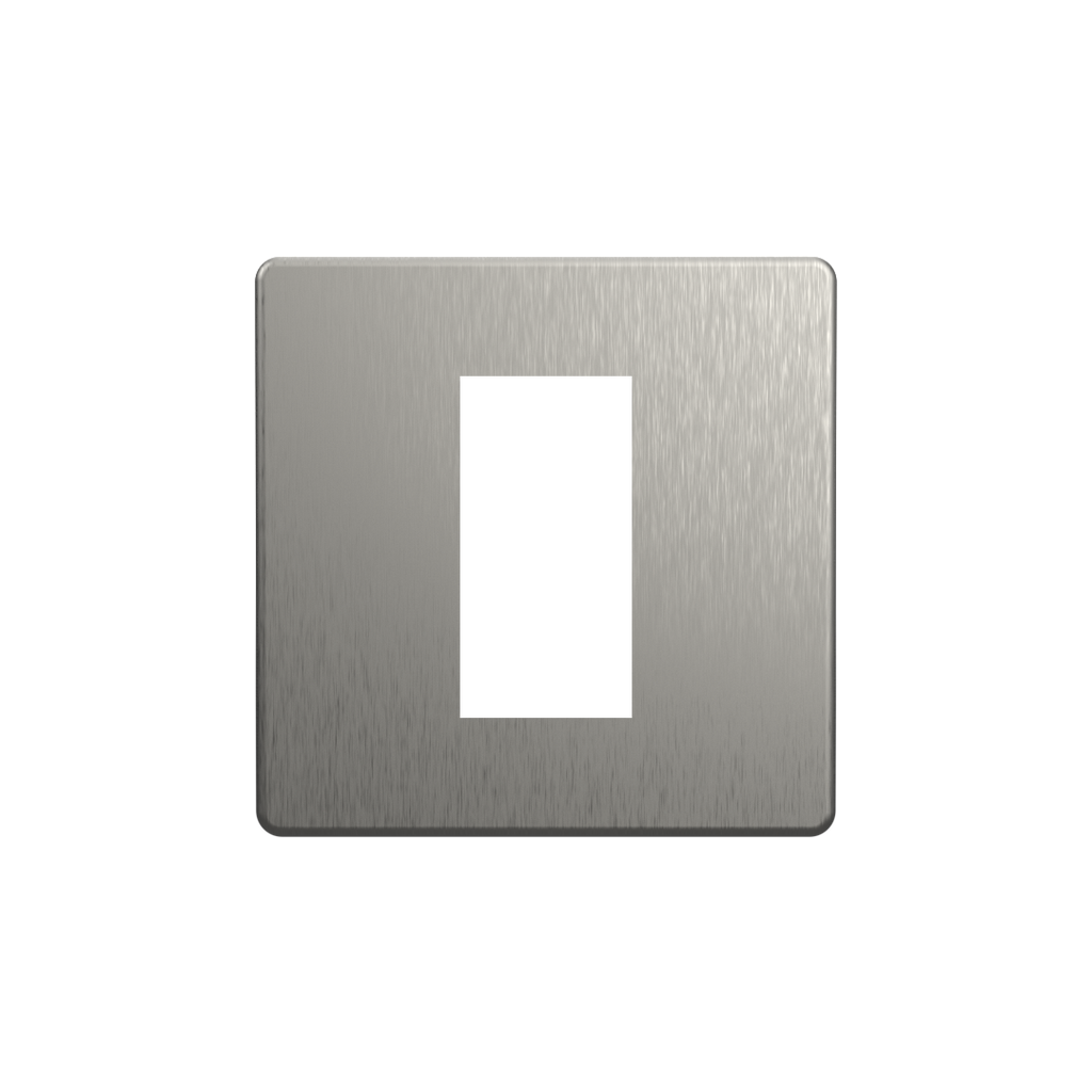 Dimmer Faceplate (1 Gang) - Stainless Steel
