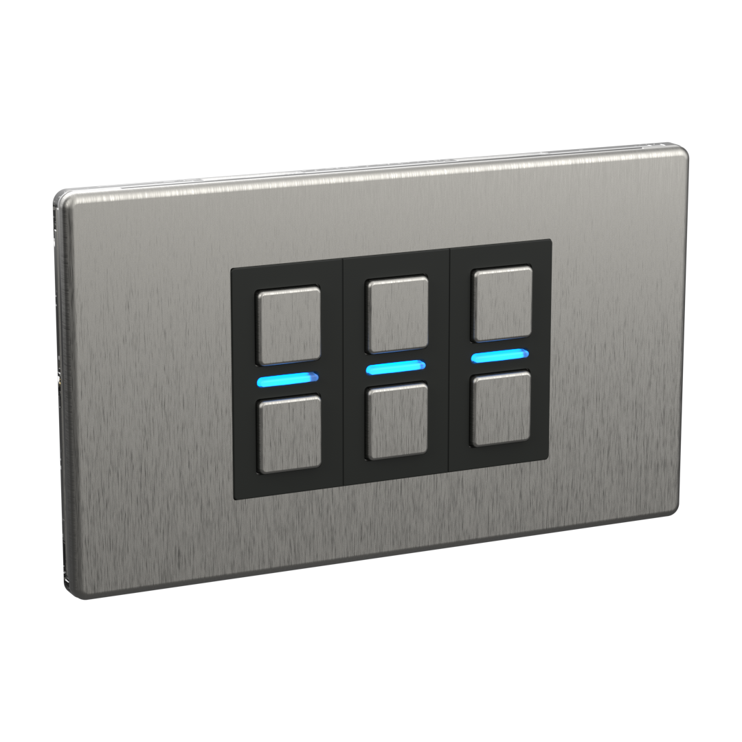 3 Gang Dimmer Switch, 3 Way Dimmer Switch | Lightwave