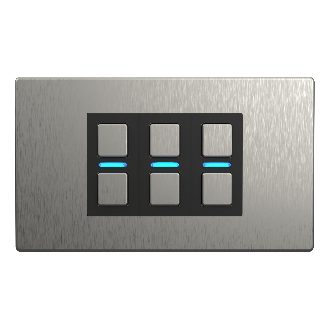 3 Gang Dimmer Switch, 3 Way Dimmer Switch | Lightwave