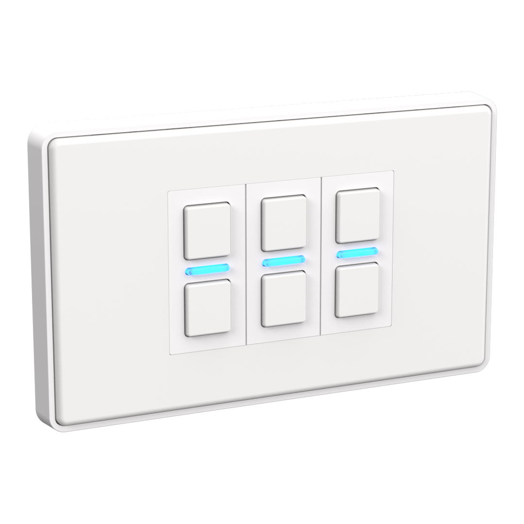 3 Gang Dimmer Switch, 3 Way Dimmer Switch | Lightwave