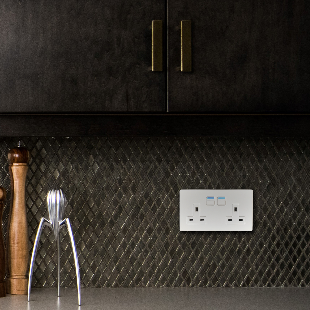 2 Gang Smart Socket, 2 Way Socket | Lightwave